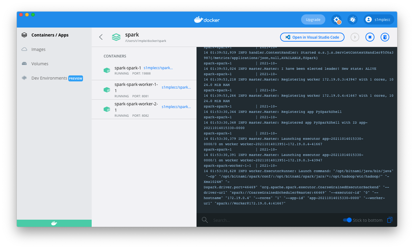 使用 Docker 快速部署 Spark + Hadoop 大数据集群 | 芥子屋